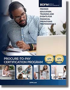 Procure-to-Pay (P2P) Certification | Institute of Finance & Management